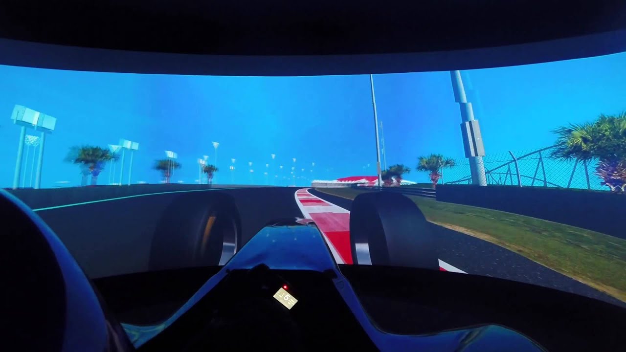 GP2 Simulator - Yas Marina Circuit - Base Performance Simulators - YouTube