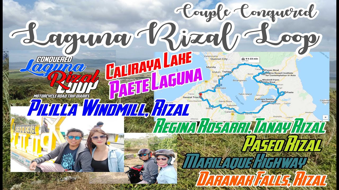 Couple Conquered Laguna Rizal Loop Ride - Couple Ride - Marilaque - YouTube