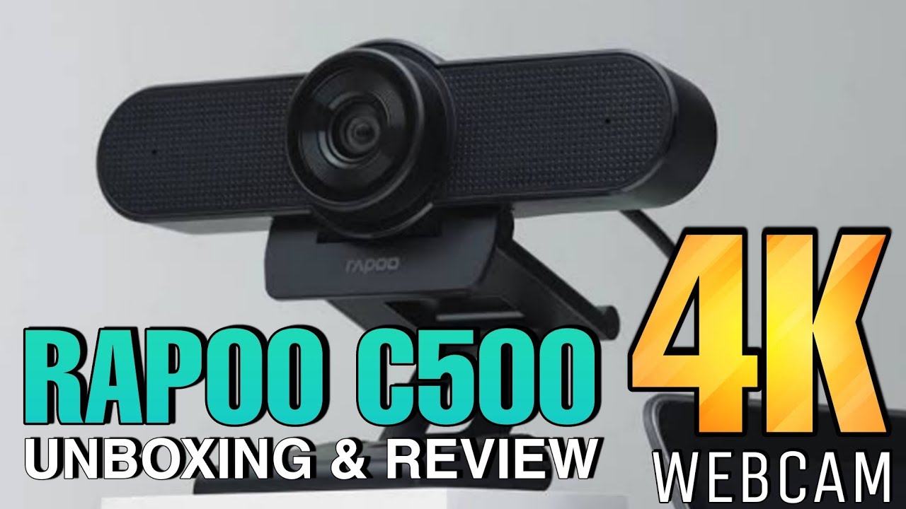 Rapoo C500 Unboxing and Review | Budget 4k Web Camera #webcam #rapoo ...