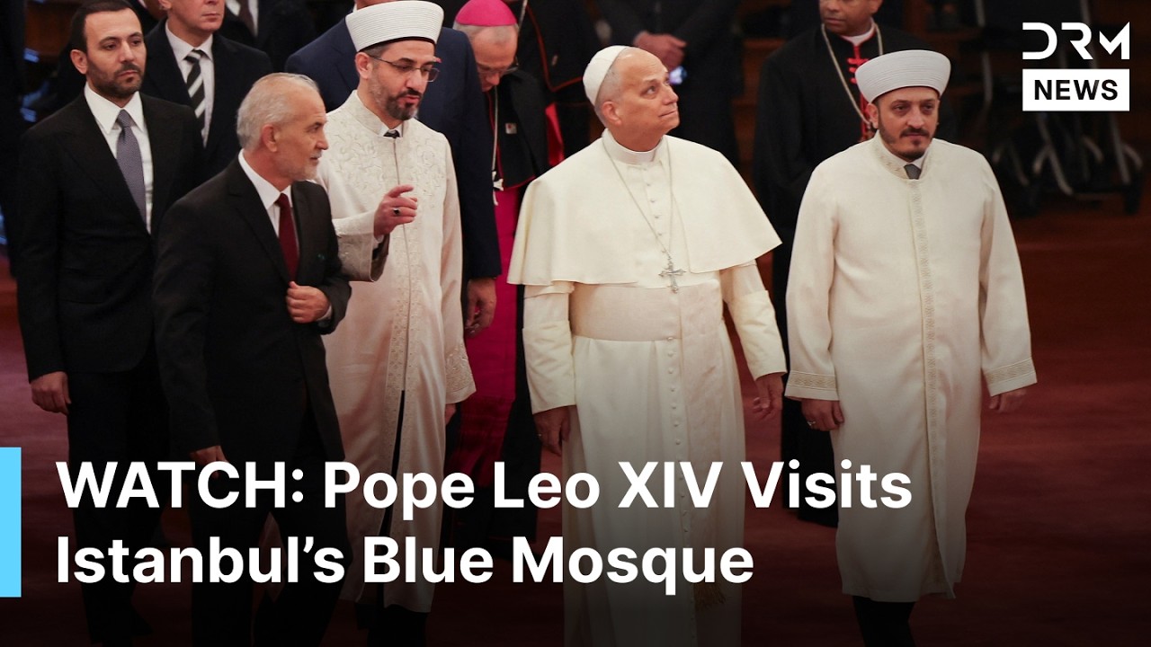 UNSEEN MOMENTS: Pope Leo XIV Visits Blue Mosque on First Apostolic ...