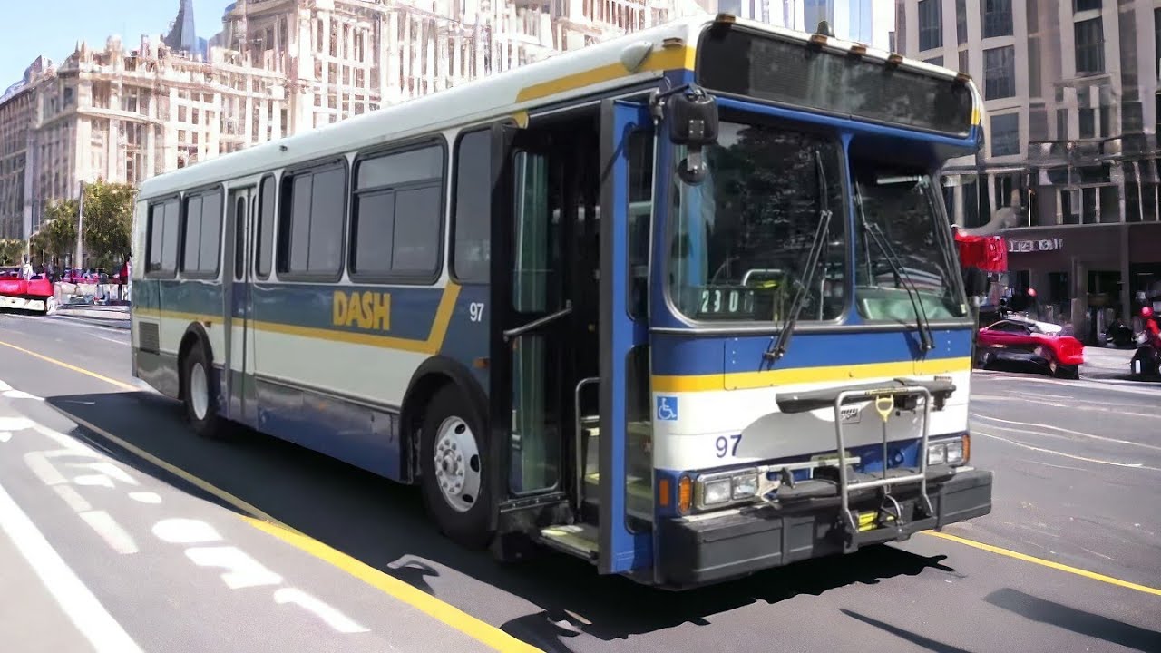 Going Inside An Old Dash Transit Bus - YouTube