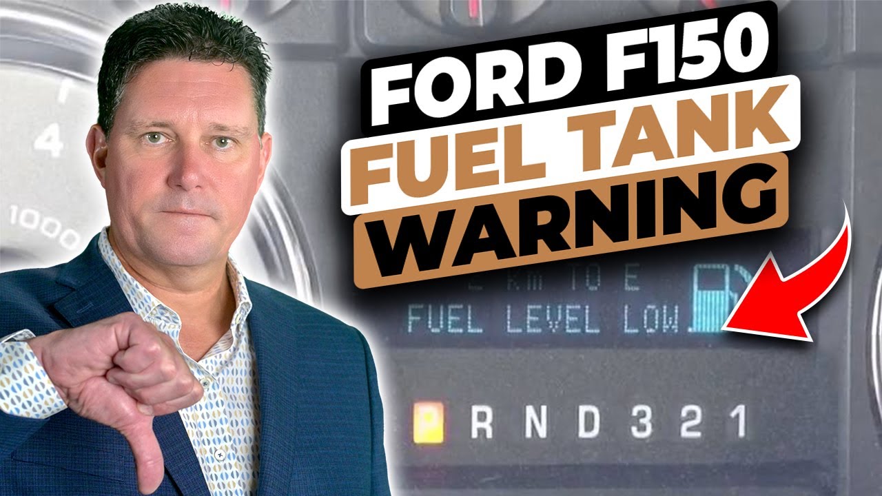 Ford F150 Fuel tank warning indicator test - YouTube