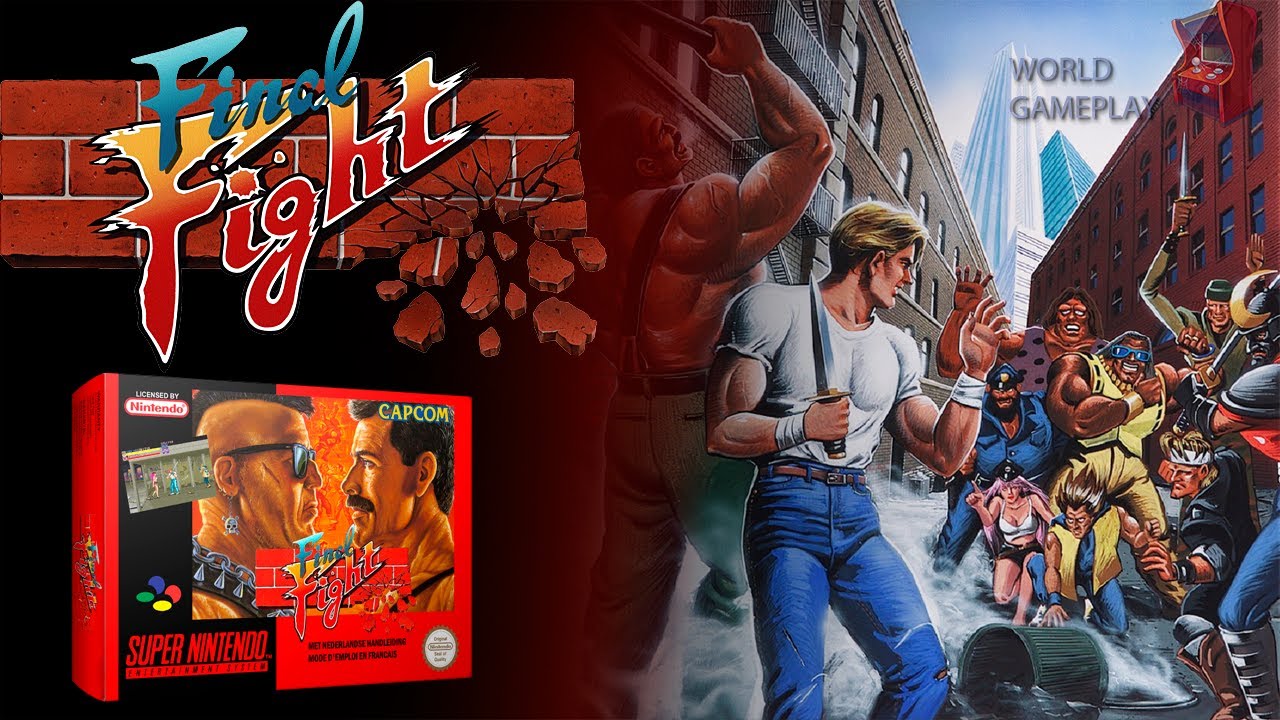 SNES - Final Fight (MSU-1) -- (GAMEPLAY) -- hard level - YouTube