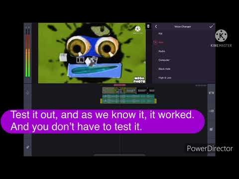 How to make X Caught a Cold On MegaPhoto, Kinemaster and PowerDirector - YouTube