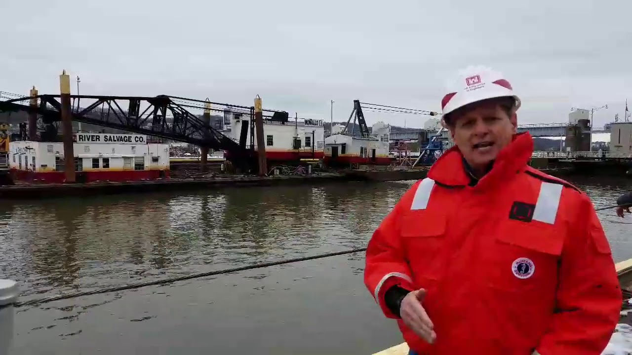 Breakaway Barge Removal Update - YouTube