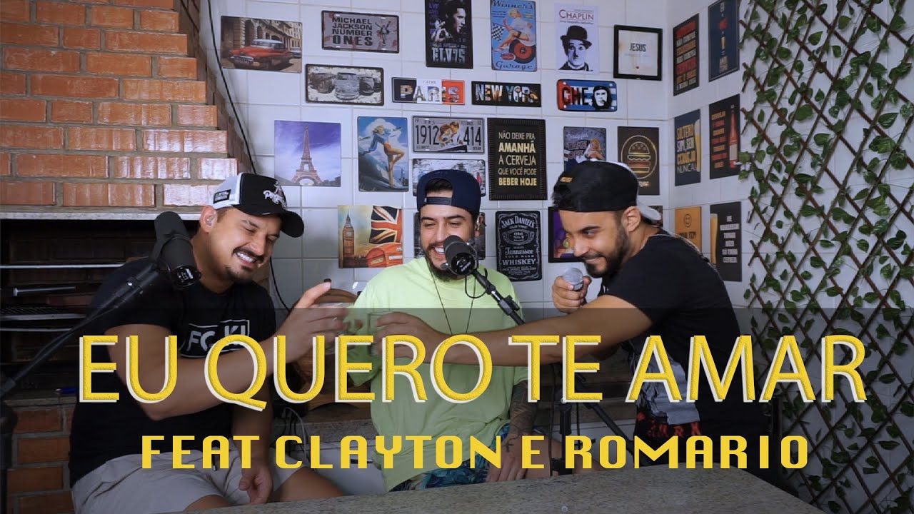 Jefferson Moraes Feat Clayton E Romario Eu Quero Te Amar Cover
