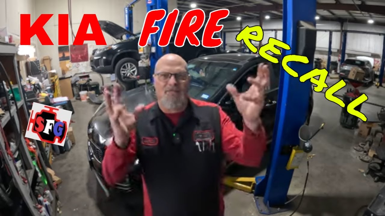 KIA Sportage Harness Fire Recall SC249 - YouTube