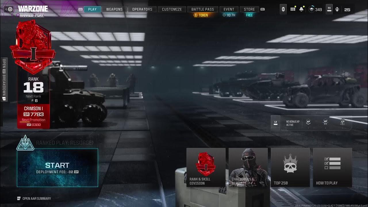 MODERN WARFARE 3 WARZONE |RESURGENCE RANKED ROAD TO IRIDESCENT - YouTube