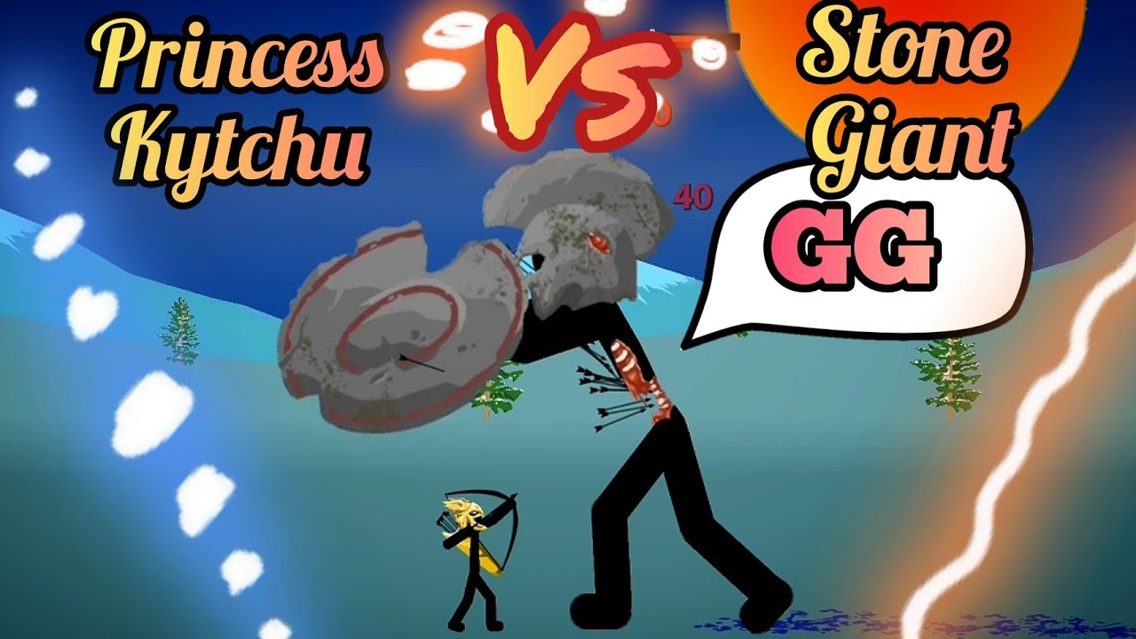 Princess Kytchu Vs Stone Giant Stick War Legacy Mods Funny Moments ...