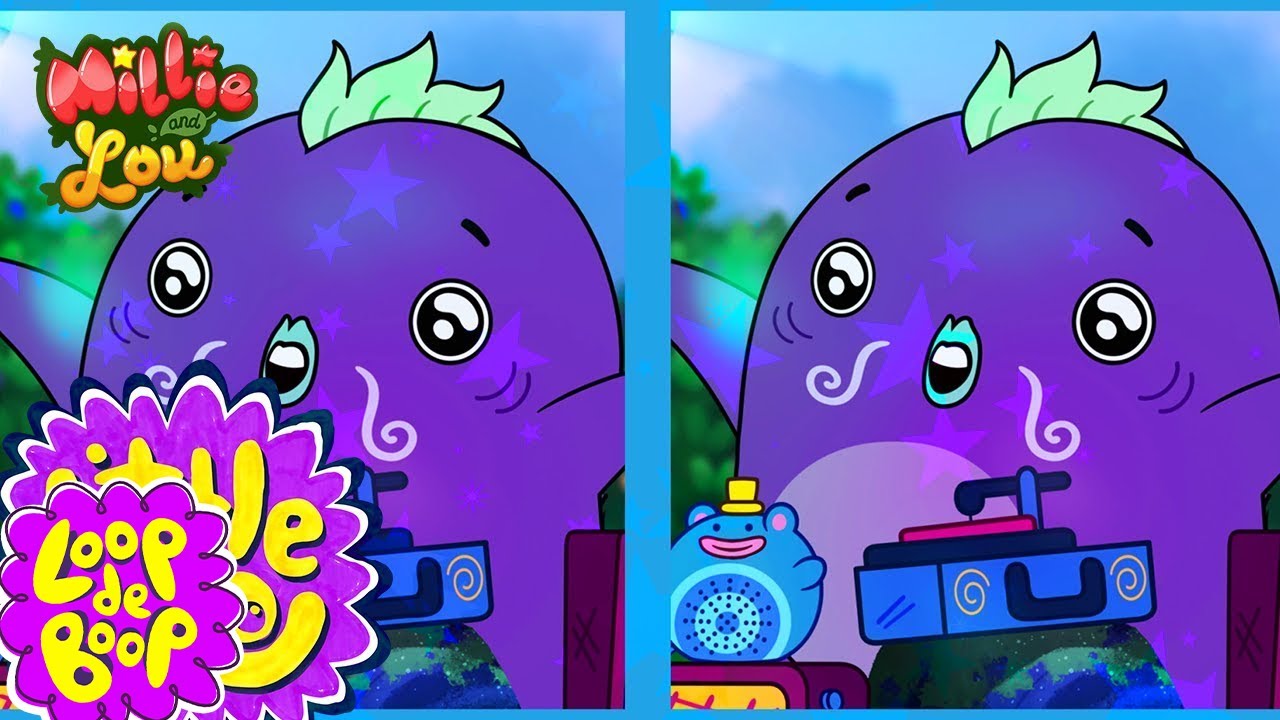 Millie and Lou | Spot the difference Brain Games for Kids | @Littlezoo ...