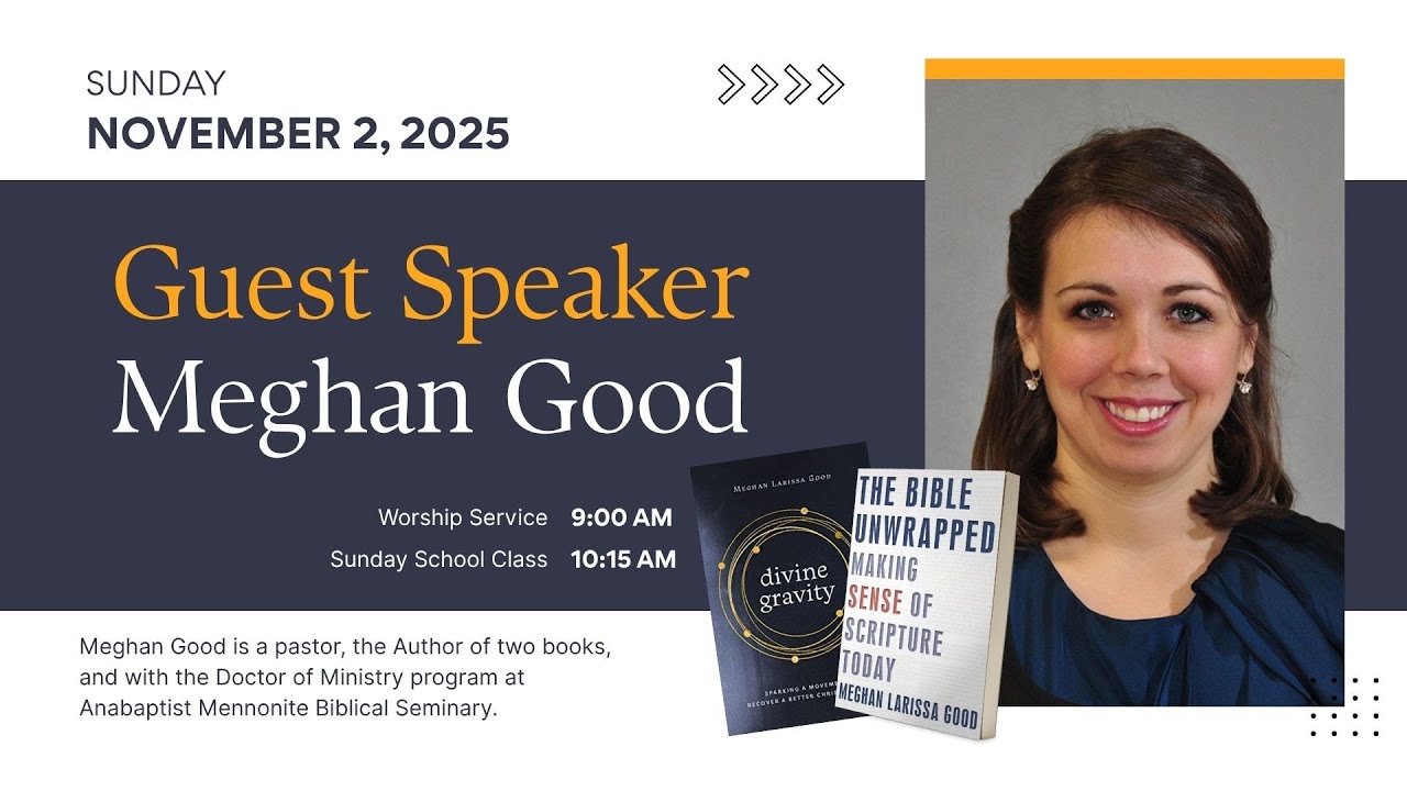 November 2nd, Guest Speaker Meghan Good - YouTube