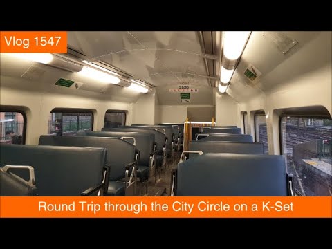 Paul's Train Vlog 1547: Round Trip through the City Circle on a K-Set ...