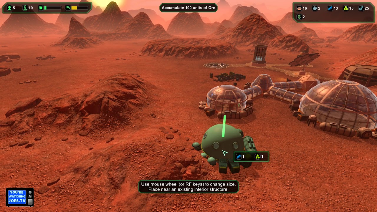 Planetbase: Refreshing the challenges with Mining Station Alpha - YouTube