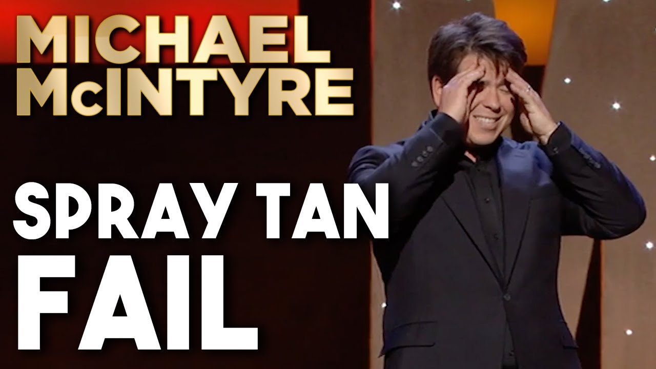 Spray Tan Fail! | Michael McIntyre Stand Up Comedy - YouTube