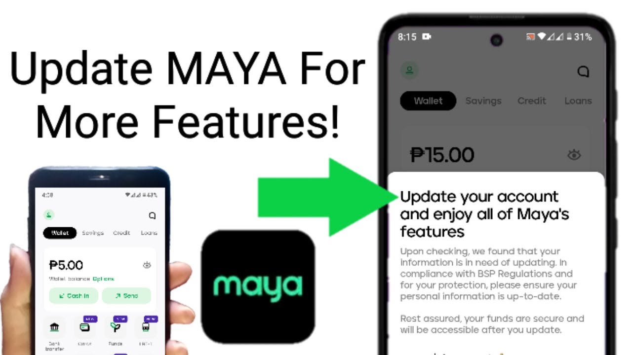 how to update maya account || update MAYA account for more features ...