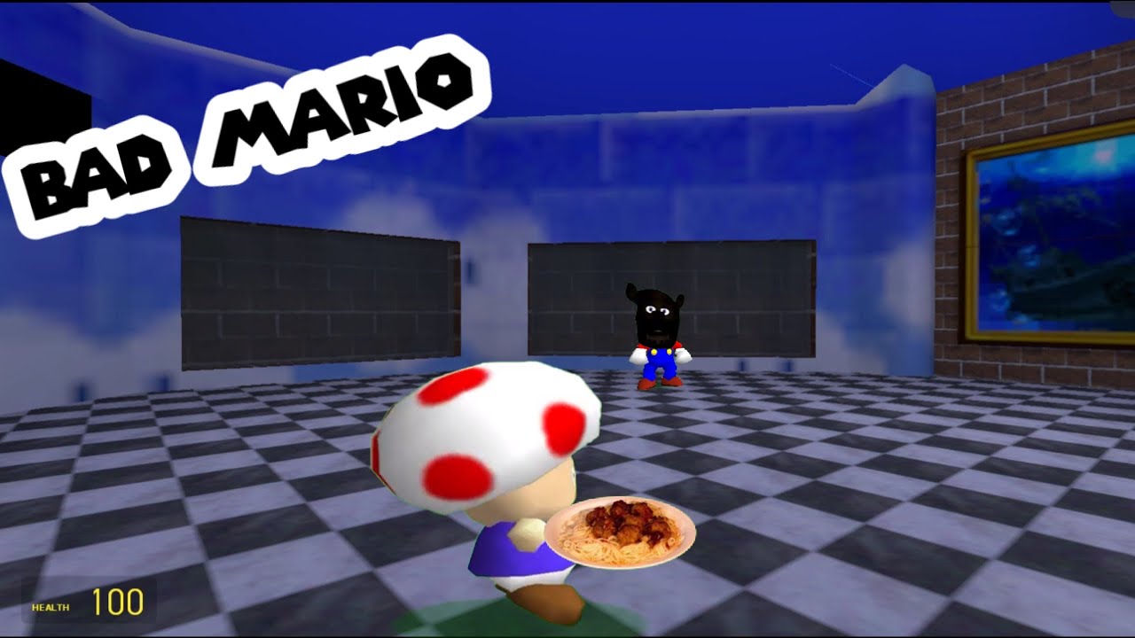 Sm64 bloopers:BAD MARIO - YouTube