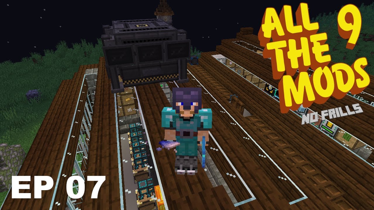 ATM9 No Frills - EP 07 - Digital Miner, Vibranium And Apotheosis! - YouTube