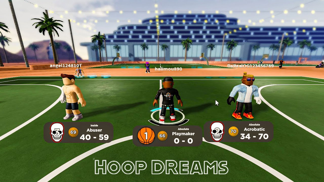 Testing Out Roblox Hoop Dreams For The First Time! - YouTube