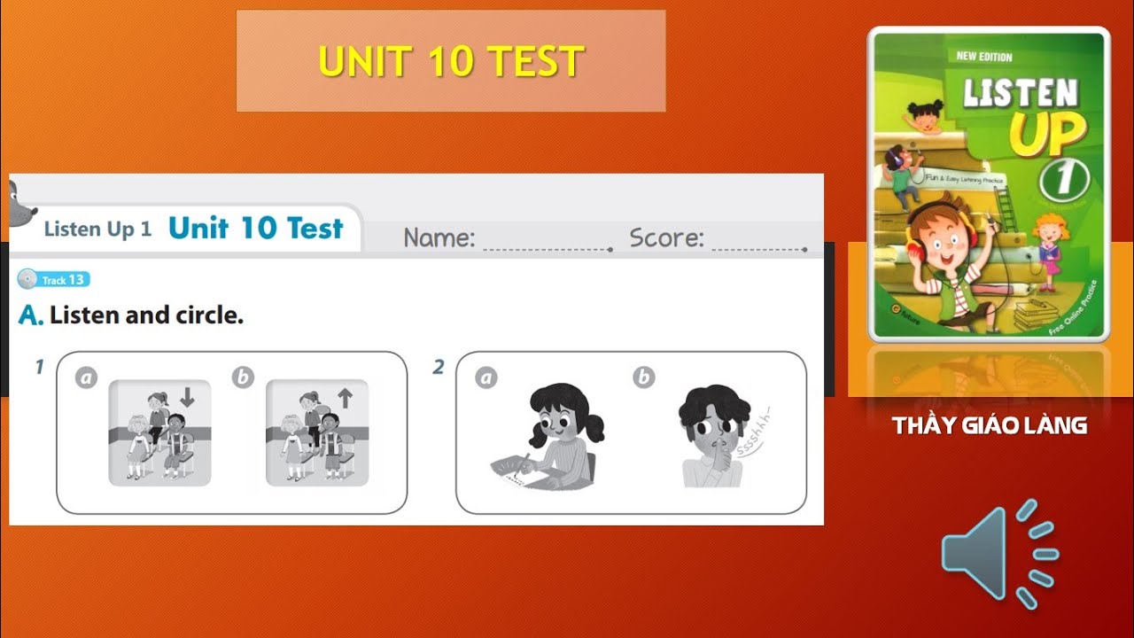 Listen up 1 | Listening English | Luyện nghe Tiếng Anh | Unit 10 11 12 ...