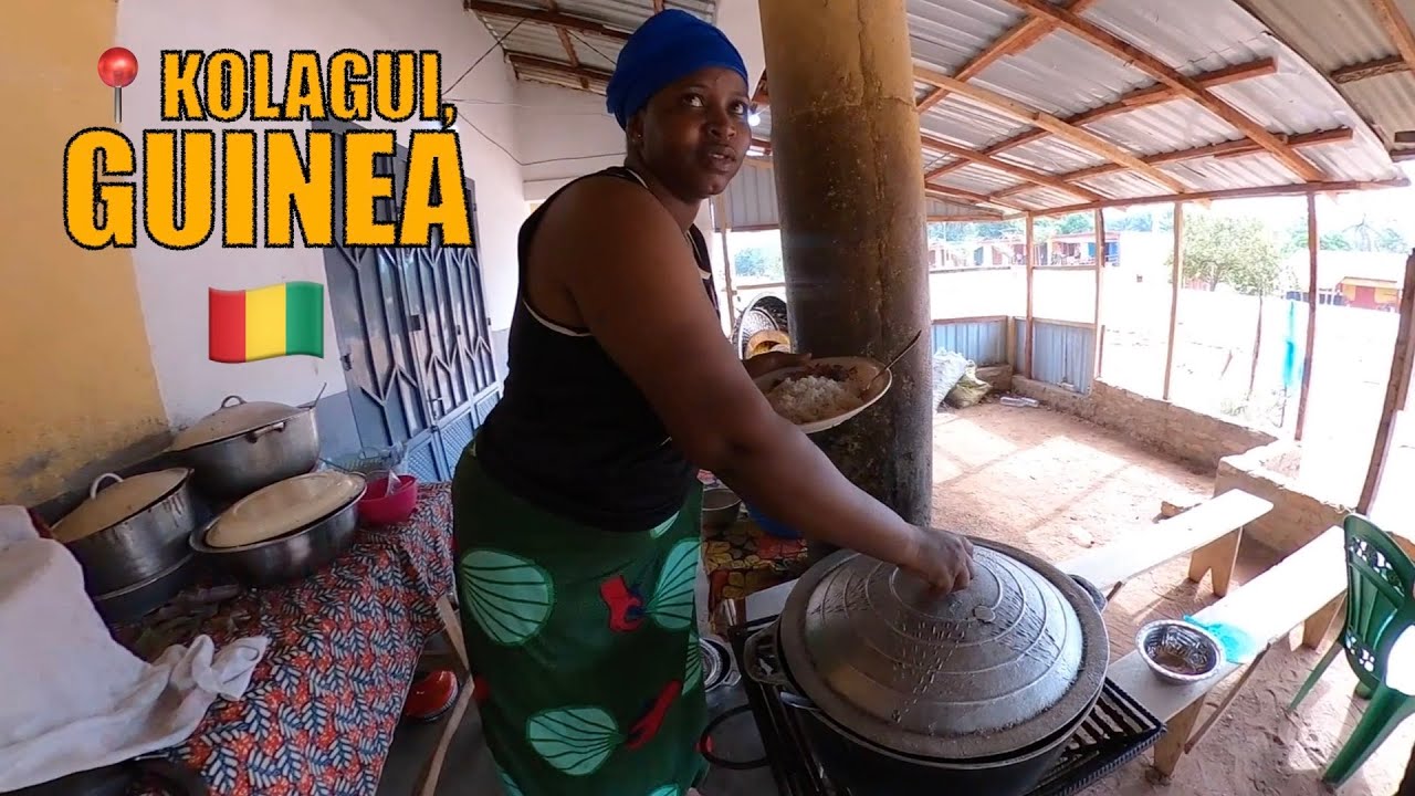 HOT AND SPICY BREAKFAST ON MY WAY TO GUINEA-BISSAU 🇬🇼 | GUINEA CONAKRY ...