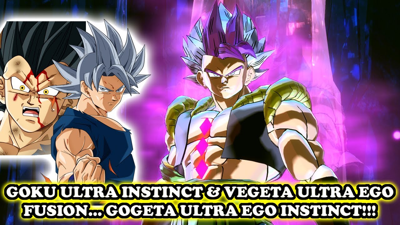 STRONGEST CANON FUSION... GOGETA ULTRA EGO INSTINCT! Goku Ultra ...