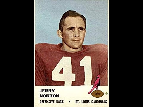 JERRY NORTON 1ST & ONLY PLAYER IN NFL HISTORY TO INTERCEPT 4 PASSES IN ...