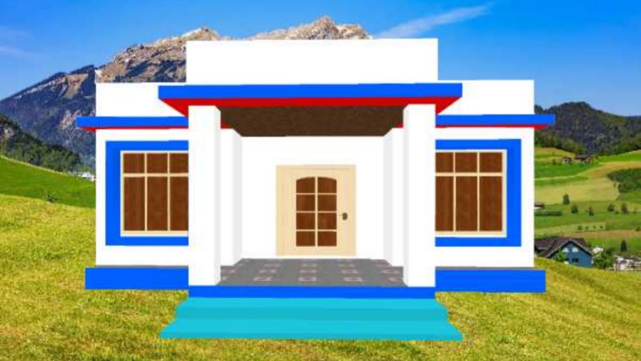 Assam Type House Design 4 Room Ghar Design | @Assam HD Plan - YouTube