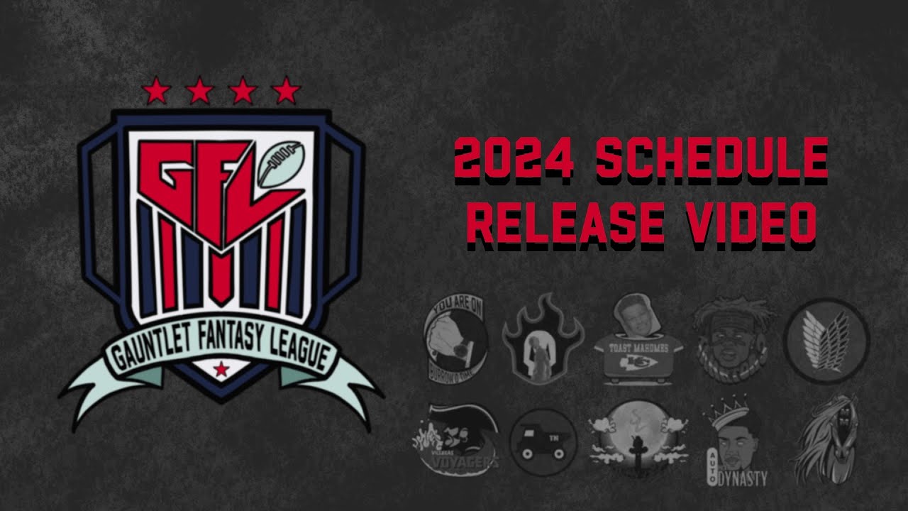 2024 GFL Schedule Release Video - YouTube