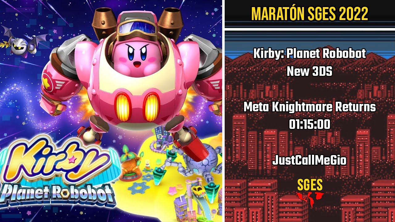 Maratón SGES 2022 [#6] - Kirby: Planet Robobot (Meta Knightmare Returns ...