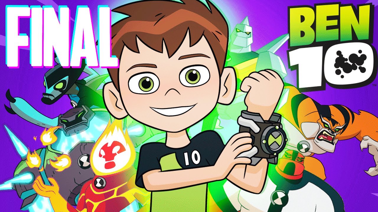 O FINAL do NOVO JOGO DE MUNDO ABERTO DO BEN 10 - Ben 10 Power Trip ...