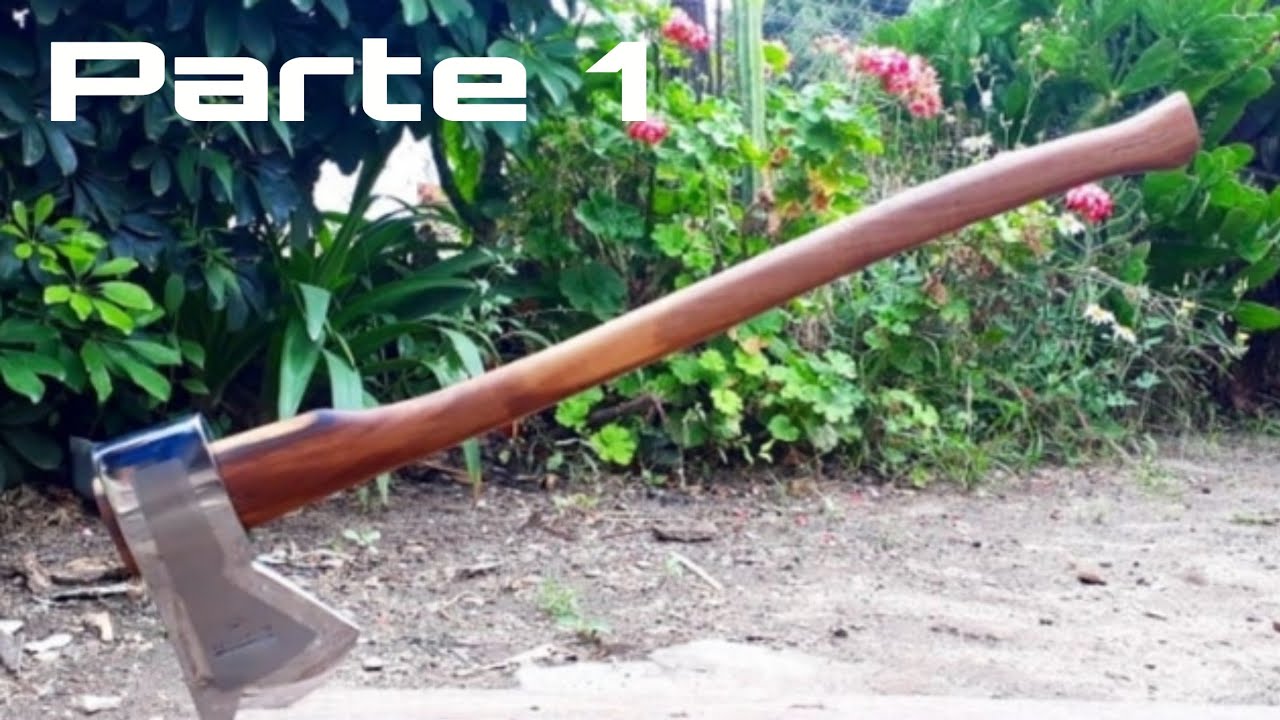 RESTAURACIÓN y MEJORAS de un HACHA , (Parte1) - YouTube