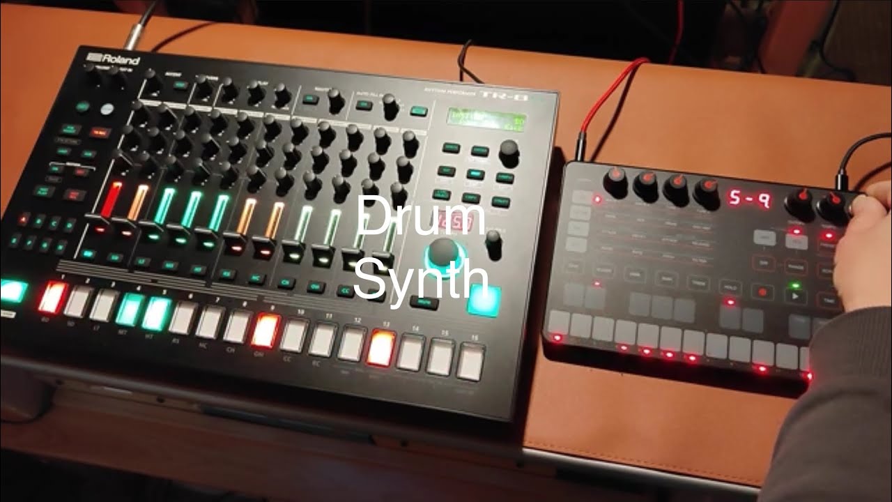 Drum Synth 184 ll make noise - TR8s, Uno Synth - YouTube
