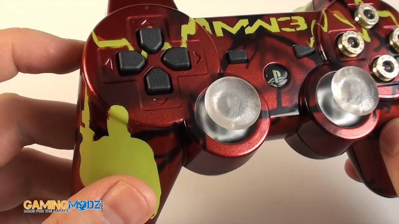 MW3 Modded Playstation 3 Controller Exclusively from GamingModz.com ...