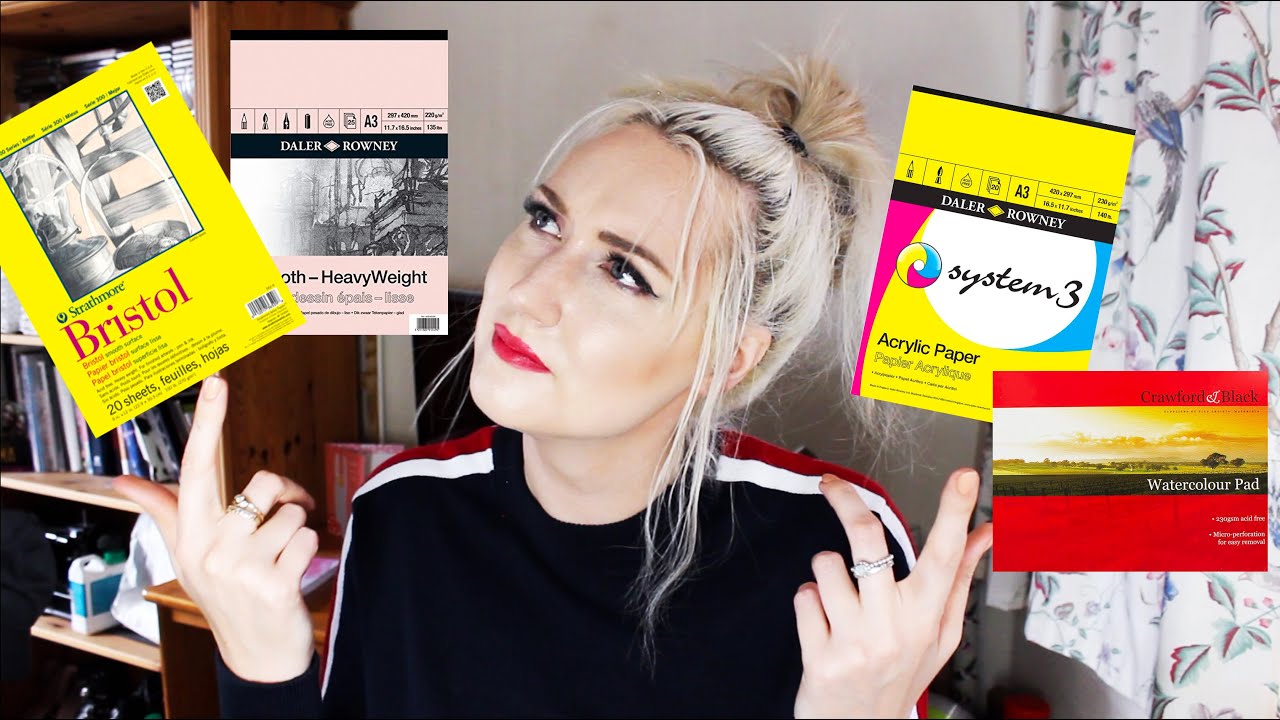 ADVICE Which ART PAPER Do I Use YouTube advice-which-art-paper-do-i-use-youtube