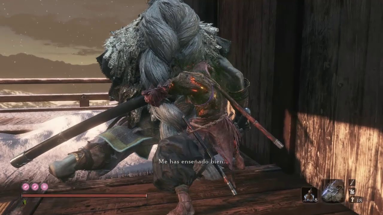 Sekiro - Traje Tengu (trucos contra jefes) - YouTube