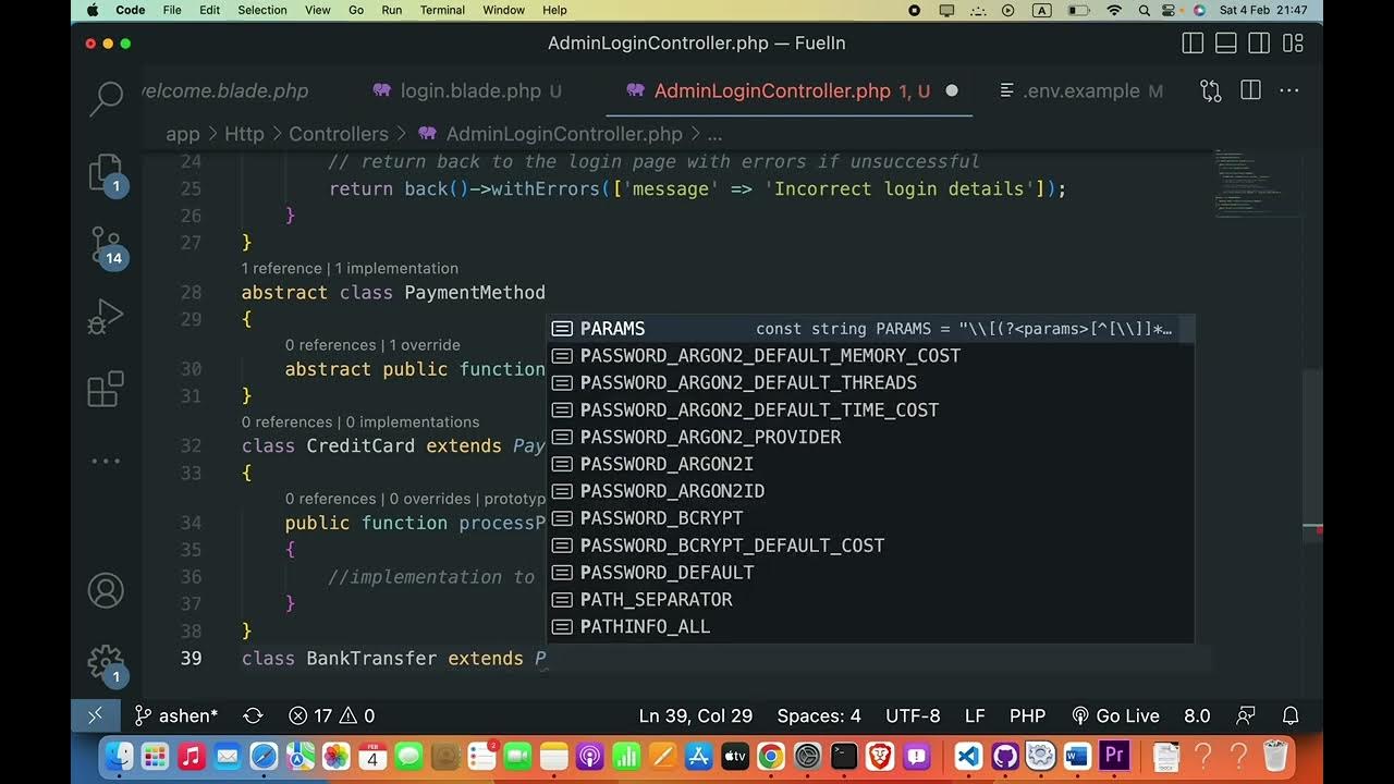 Laravel Abstraction Tutorial | Object Oriented Programming Concept Explanation - YouTube