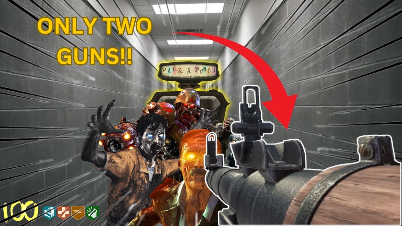 THE TWO BOX CHALLENGE ON THE SMALLEST HALLWAY!!!! - call of duty black ...