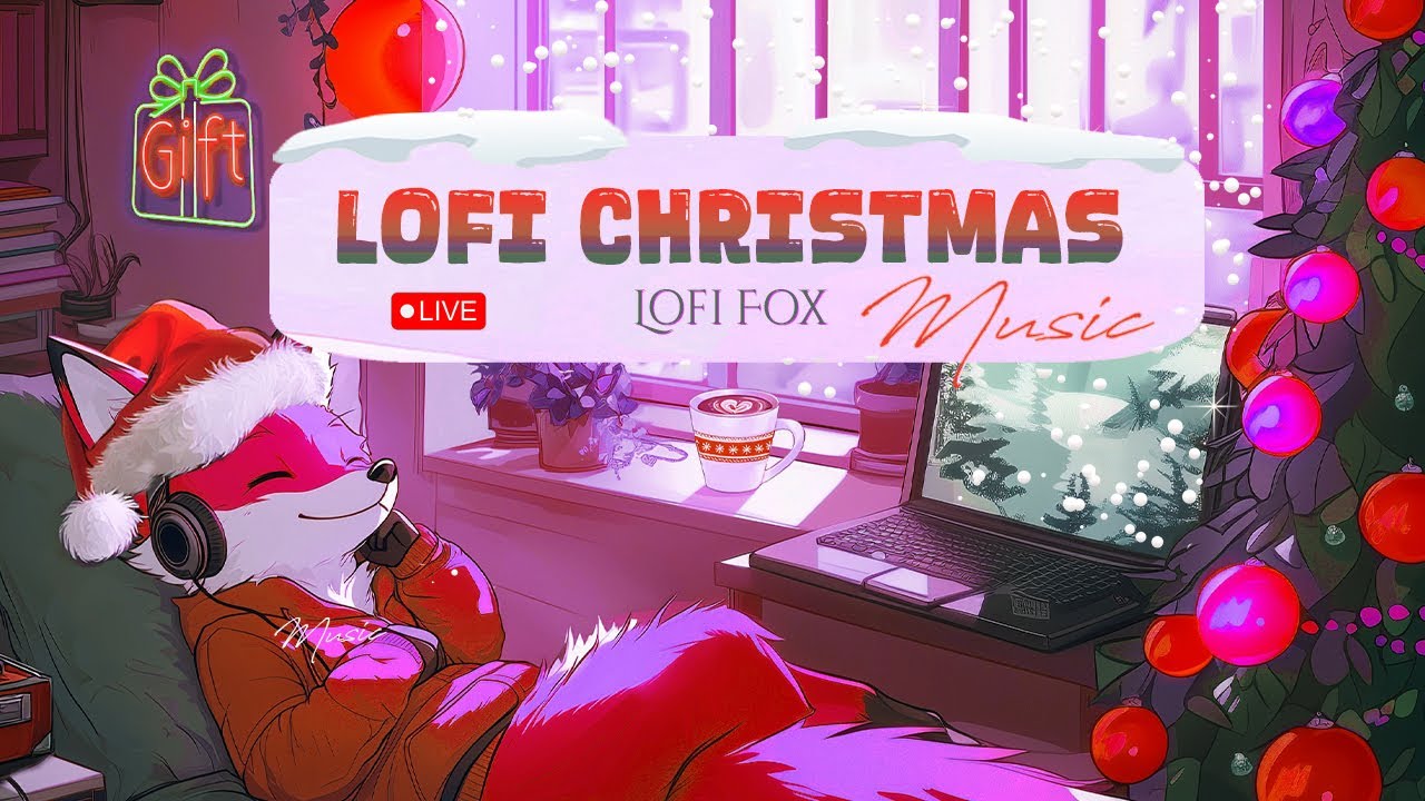 LOFI CHRISTMAS MUSIC LIVE | Special Friday | Lofi hiphop holidays song ...