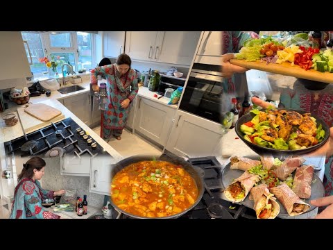 Mey ithney din kaha thi || mey ekaili ithna kaam qu karthi hoon || Ajj ke busy routine 