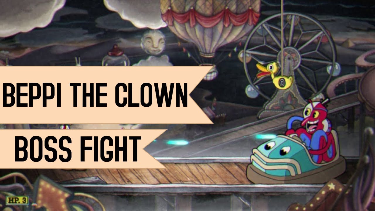 How to beat Beppi the Clown in Cuphead (Boss fight) - YouTube