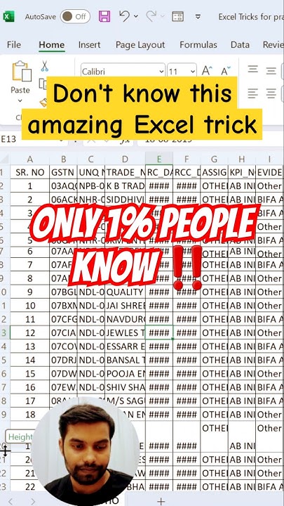 Don't know this Amazing Excel Trick ‼️ Learn Microsoft #excel #exceltips #exceltricks - YouTube