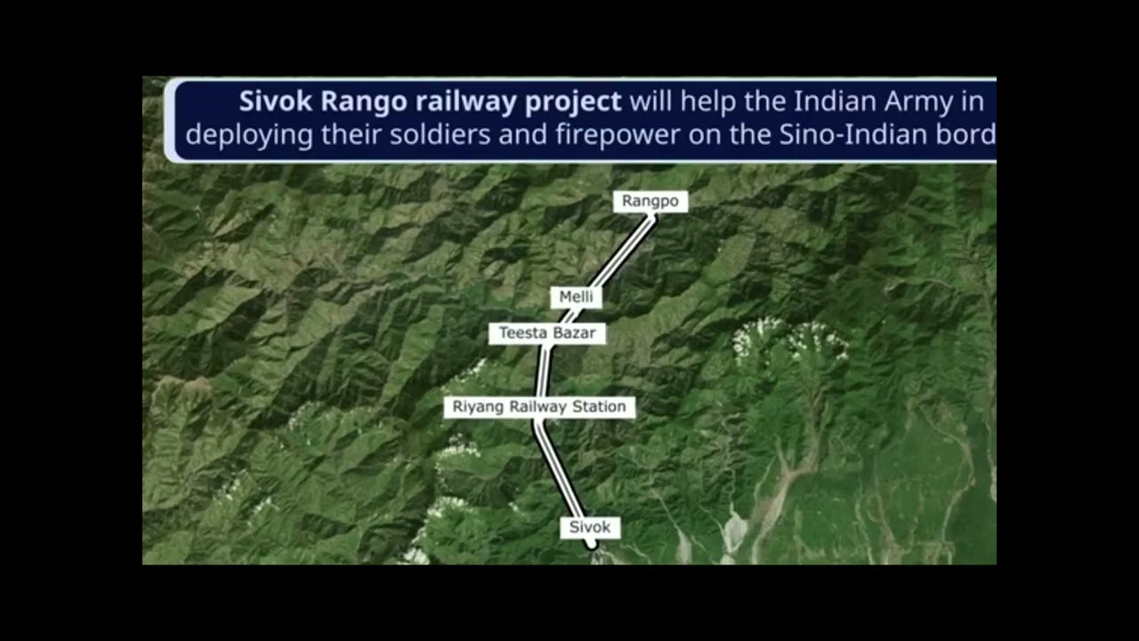 Sivok - Rangpo Rail Project - YouTube