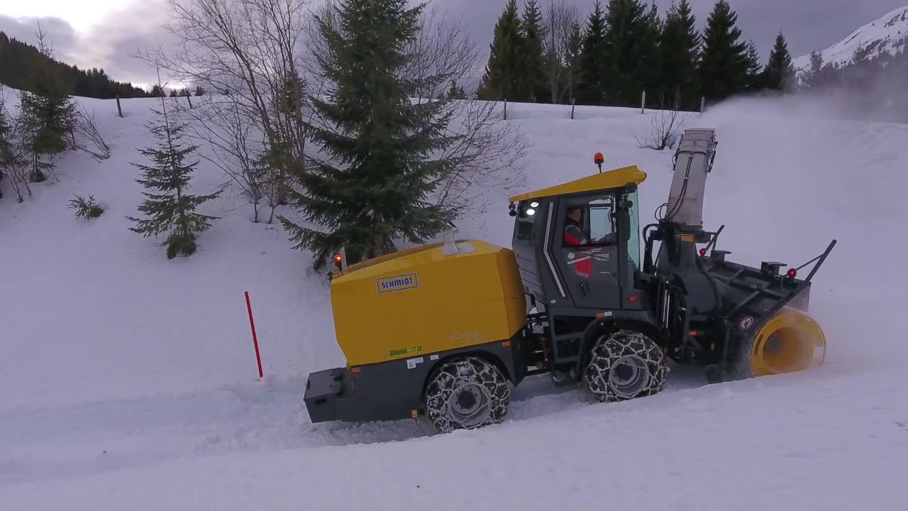Mit 435 PS gegen Schnee und Eis – 10 Schmidt Supra 4002 im Einsatz der ...