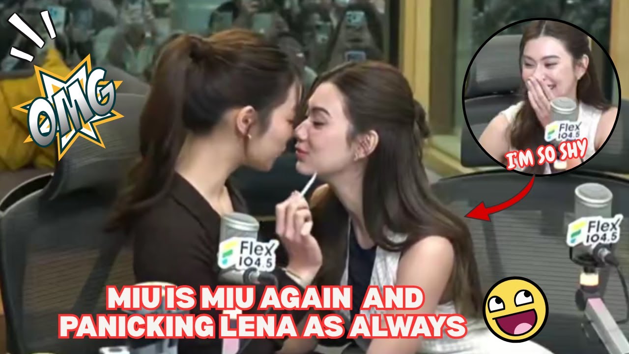 Miu said they shared lipstick from lip to lip Lena panicked and felt so ...