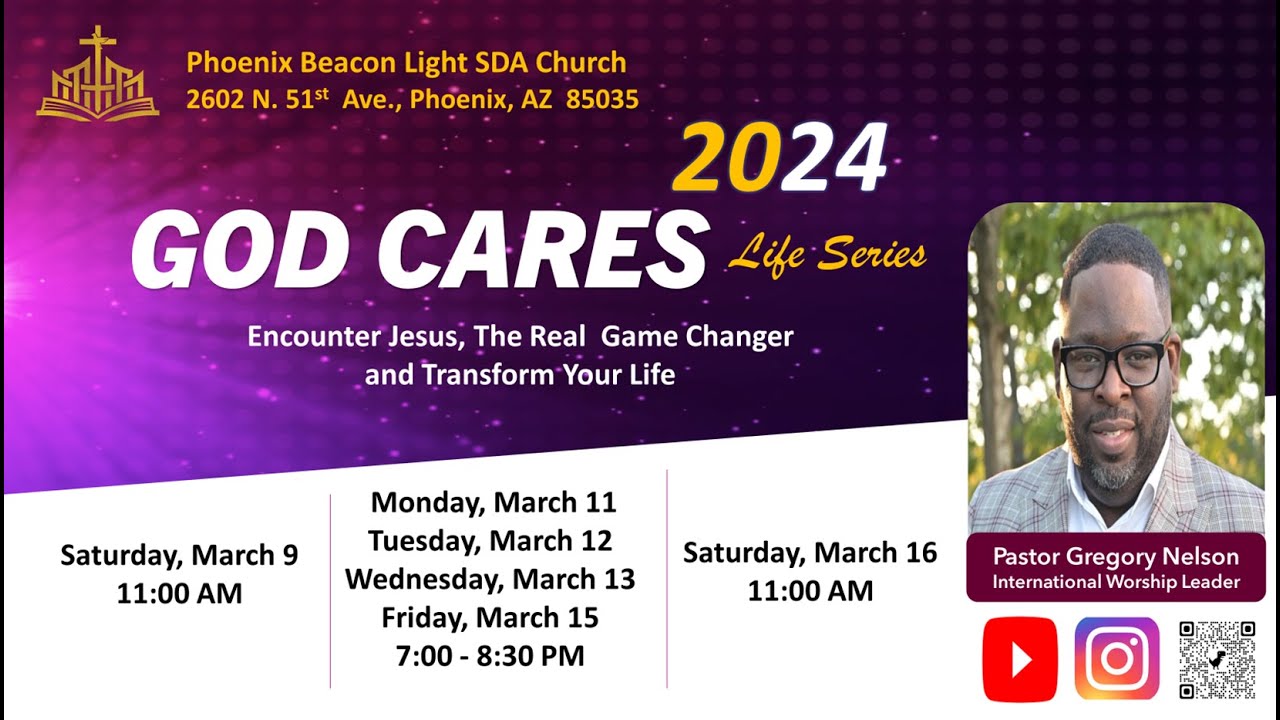 God Cares - Life Series Part 1 w/ Pastor Gregory Nelson - YouTube