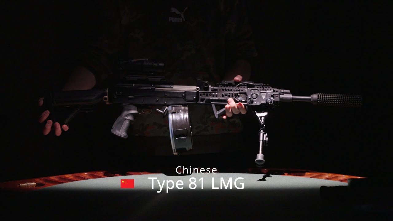 Gun ASMR - Type 81 LMG - YouTube