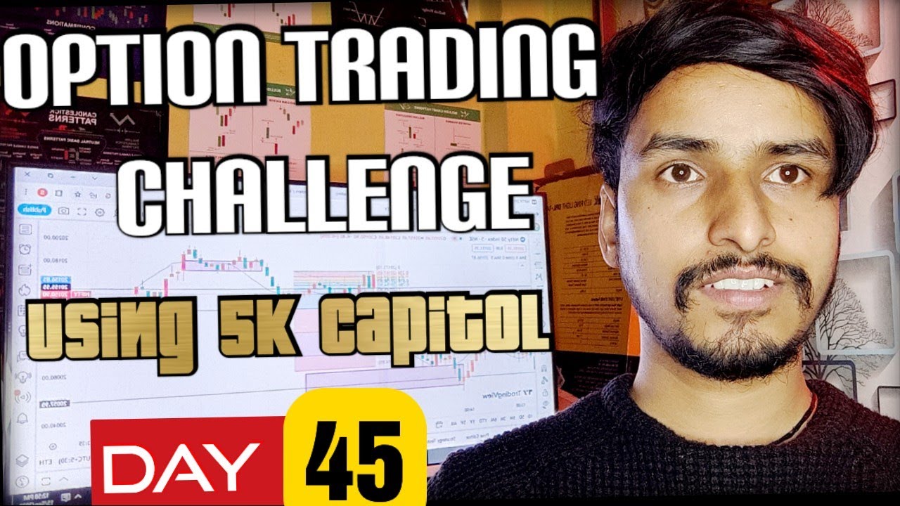 option trading challenge day 44 using 5k capital || - YouTube
