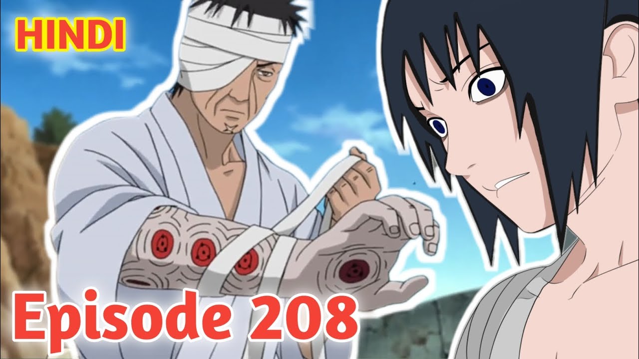Naruto Shippuden Episode 208 Explained in Hindi | Sasuke Vs Danzo - YouTube