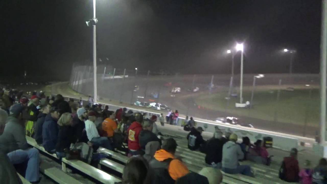 Walsh Racing Team-B Modified A Feature Race 5/14/16 @ Salina Highbanks ...