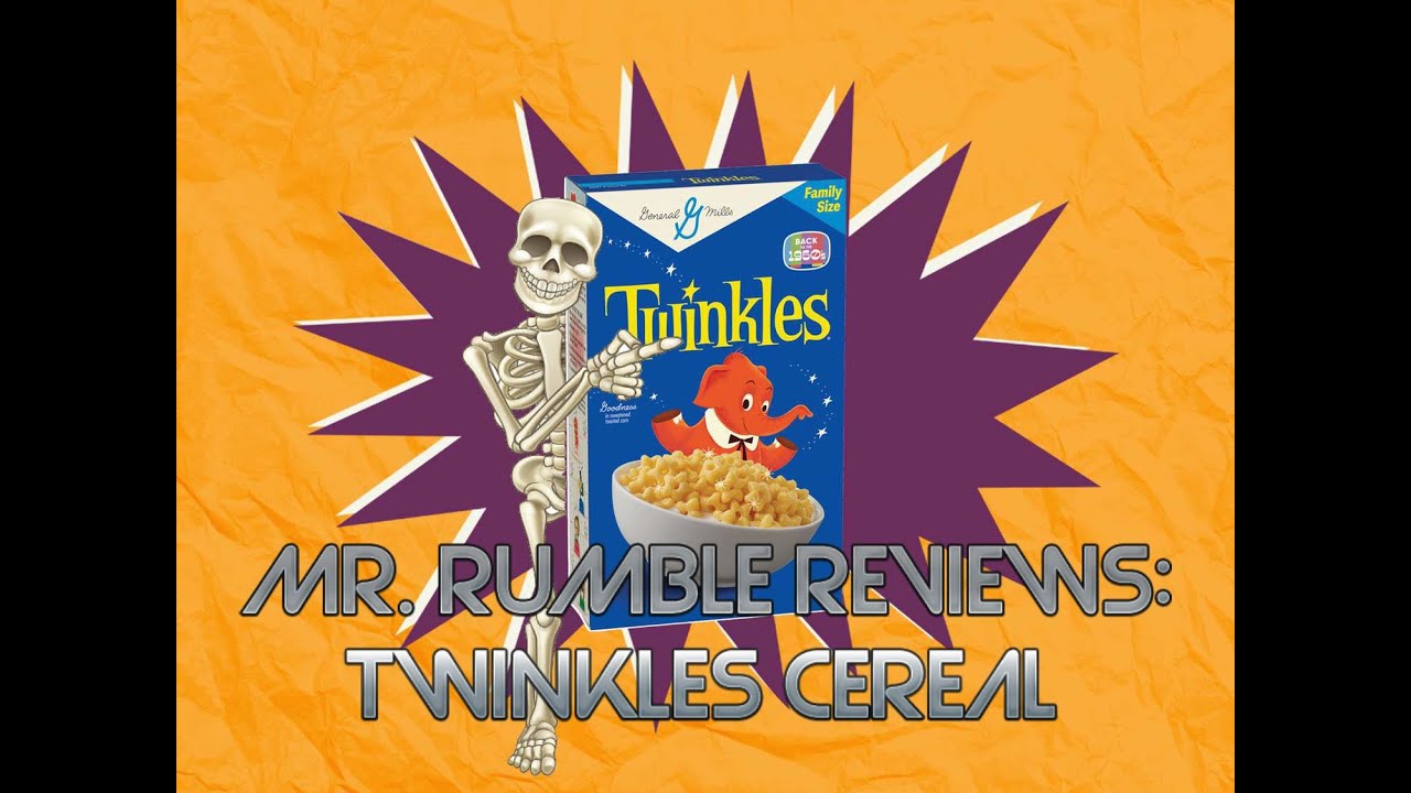 Mr. Rumble Reviews: Twinkles Cereal - YouTube